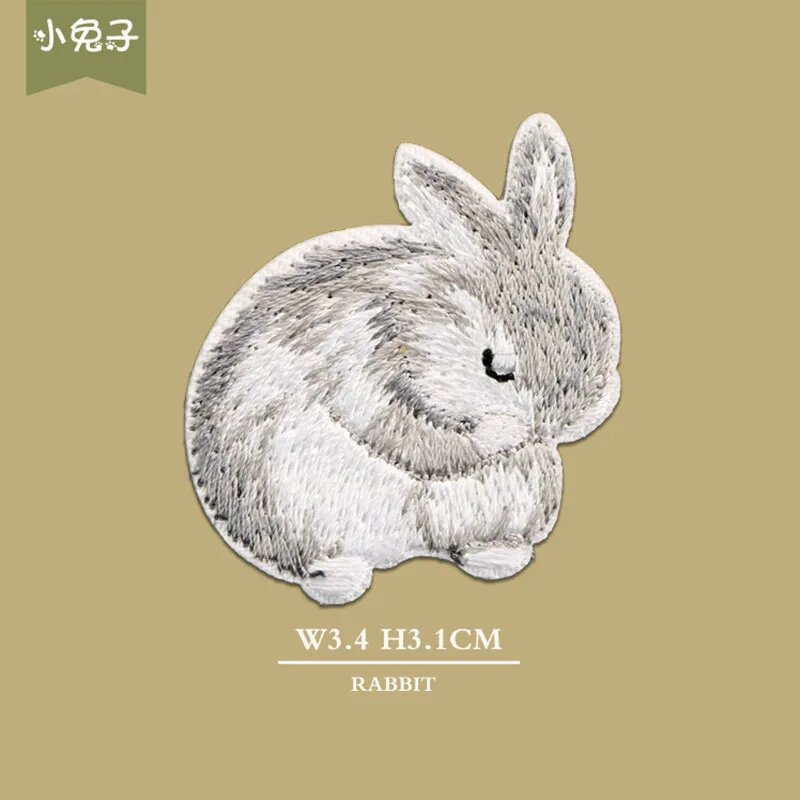 Нашивки с вышивкой DUTRIEUX Rabbit