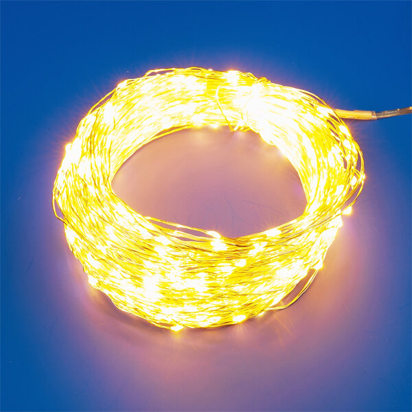 Гирлянда роса Белый теплый UL-00009944 ULD-S10000-1000-DTA-RC WARM WHITE IP44 DEW 220V 100м