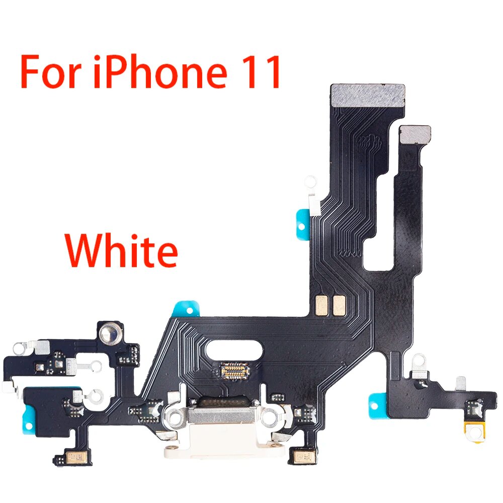 1 шт. гибкий шлейф для зарядного устройства для iPhone 11 12 Pro Max USB док-станция соединитель для зарядки гибкий кабель для передачи данных запасные части