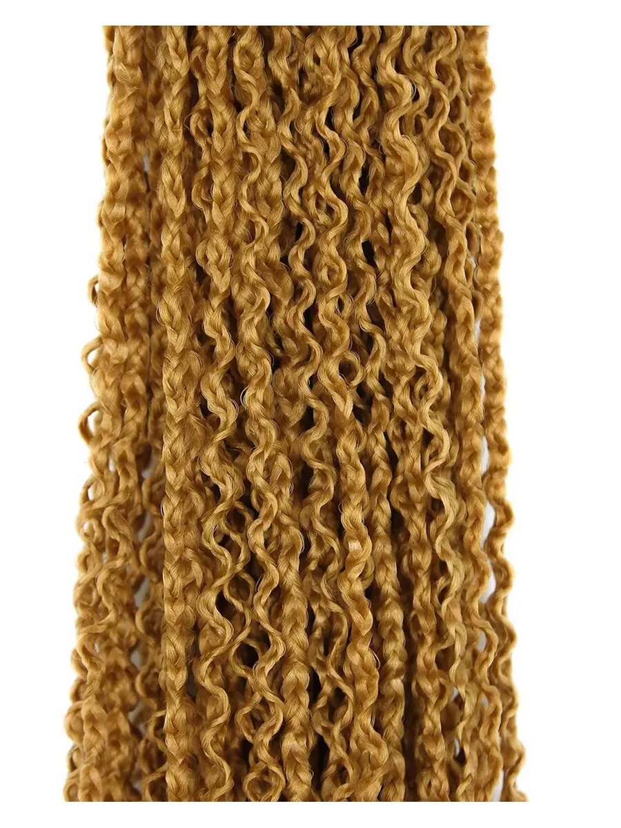 Зизи гофре для плетения "Hairshop" , косички №27, 110 см, песочный