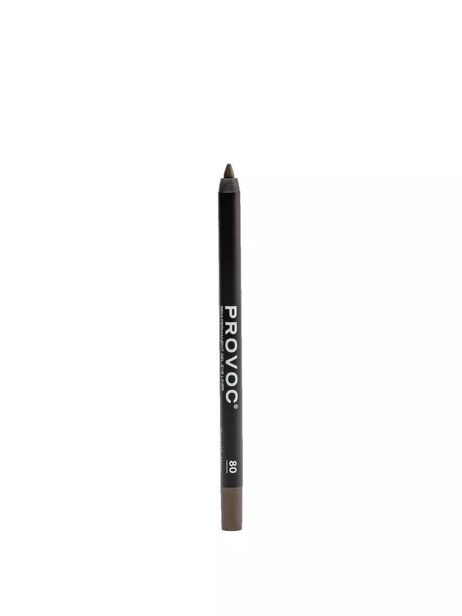 Provoc Gel Eye Liner 80 Полуперманентный гелевый карандаш для глаз (Кошачий глаз) 1,2 г