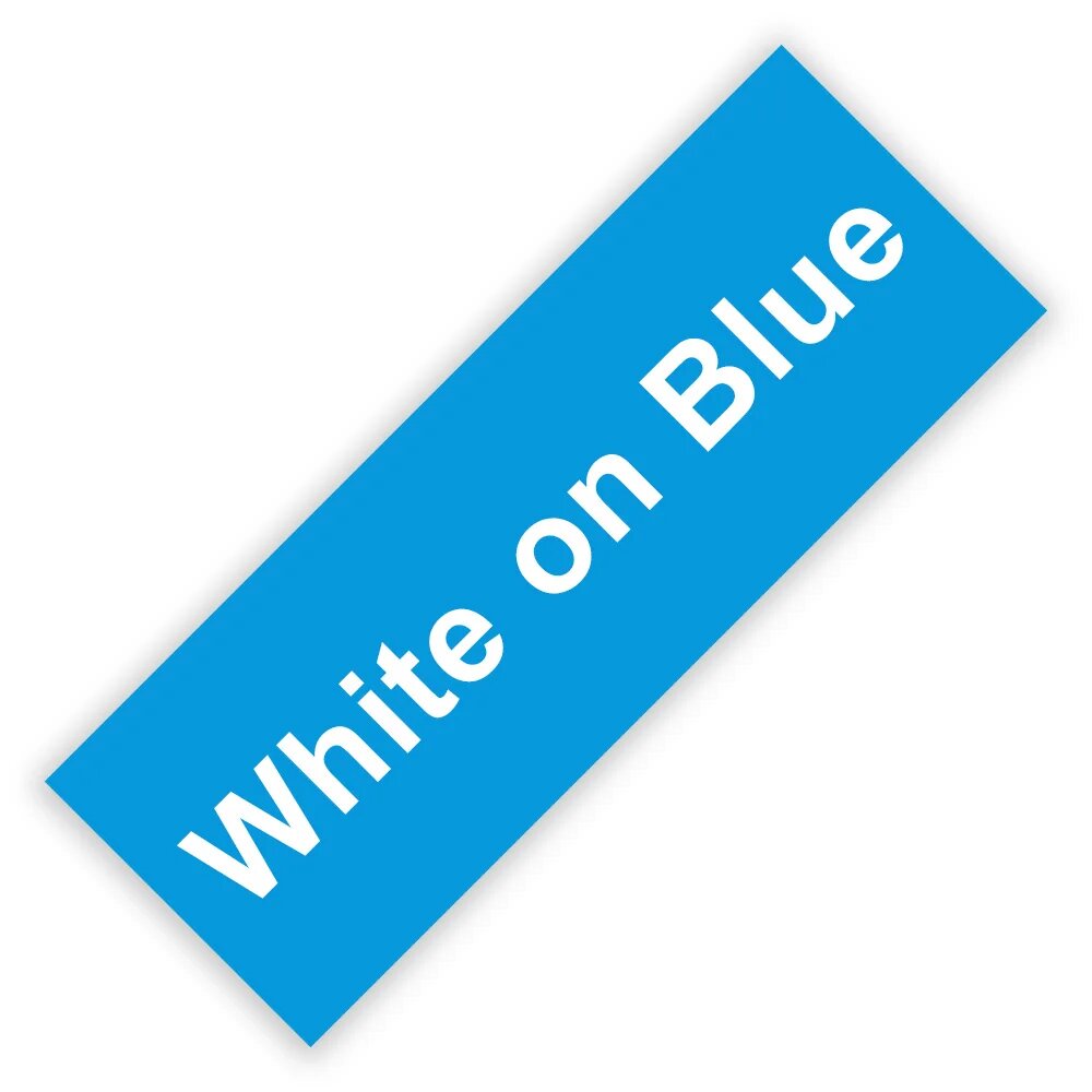 Лента для этикеток Labelwell 6/9/12 мм черная на белом для принтеров Epson White on Blue, 12 мм
