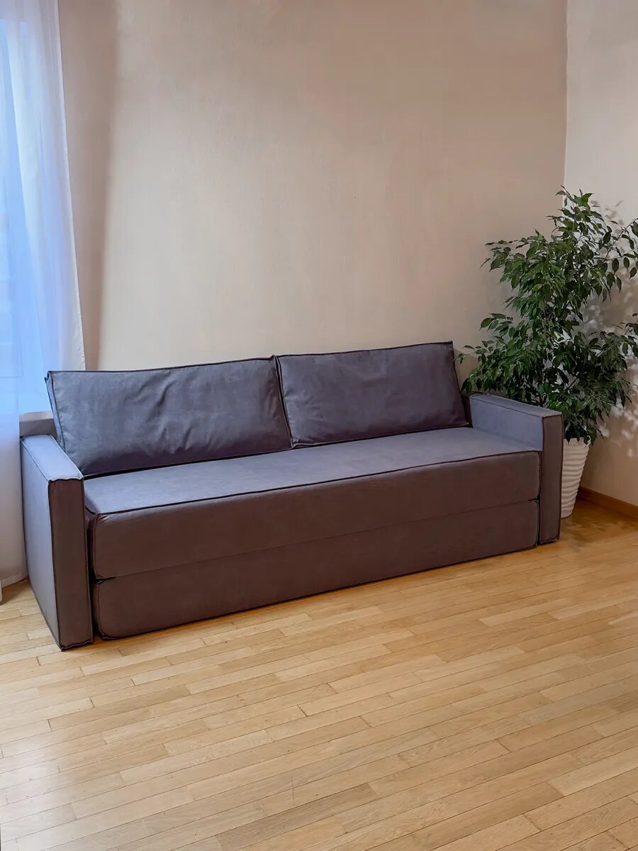 Бескаркасный диван-кровать 140х200 см