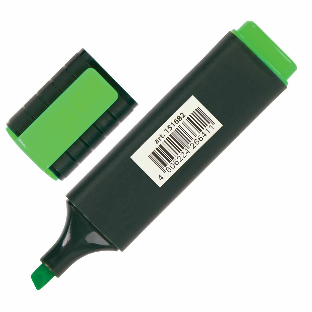 Маркер-текстовыделитель Brauberg Original (1-5мм, зеленый) (151682), 24шт.