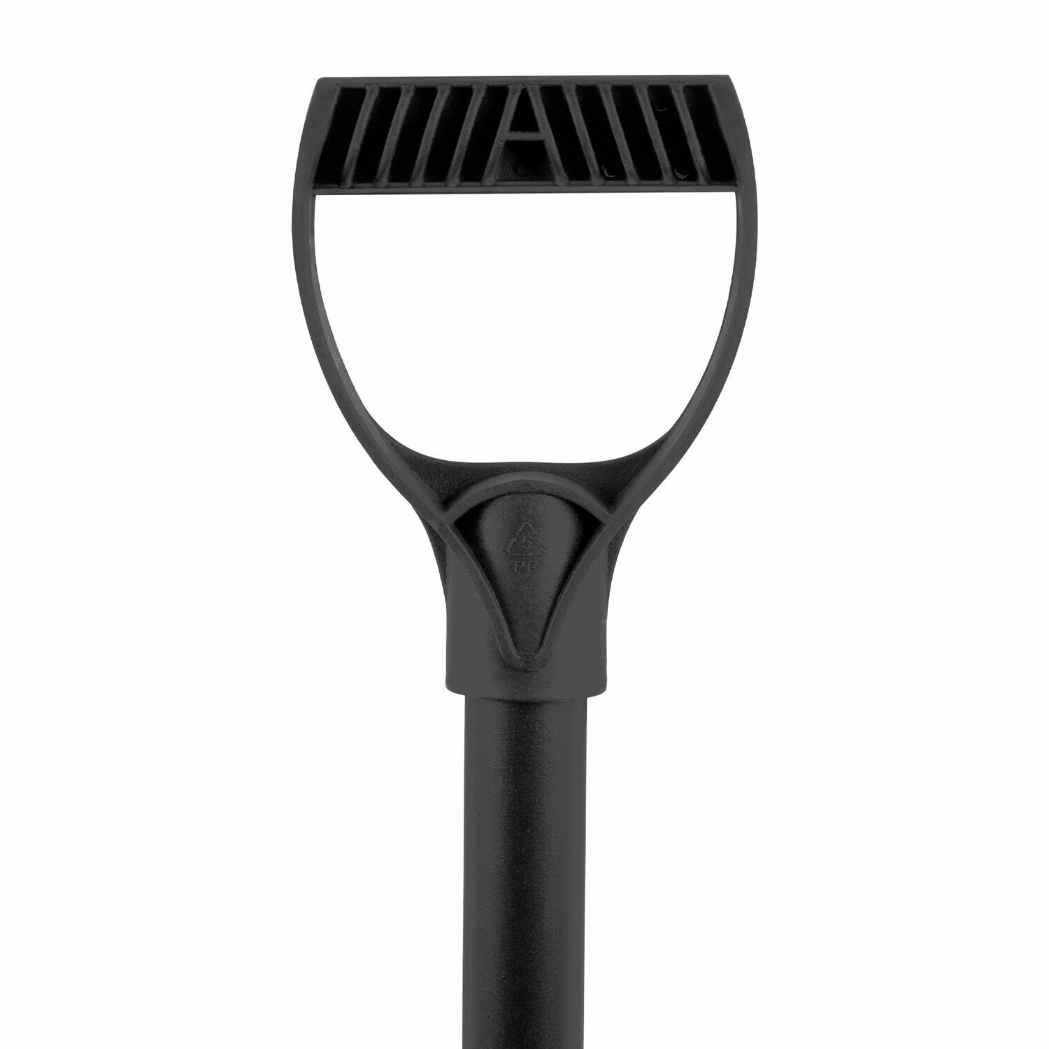 Упаковка 3 шт. Черенок алюминиевый для снеговых лопат, диаметр 32 мм, общая длина 110 см с V-образной ручкой, труба 100 см, 700335