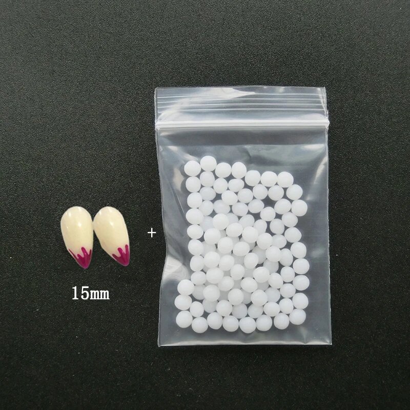 Клыки для зубов вампира из смолы H06 15mm