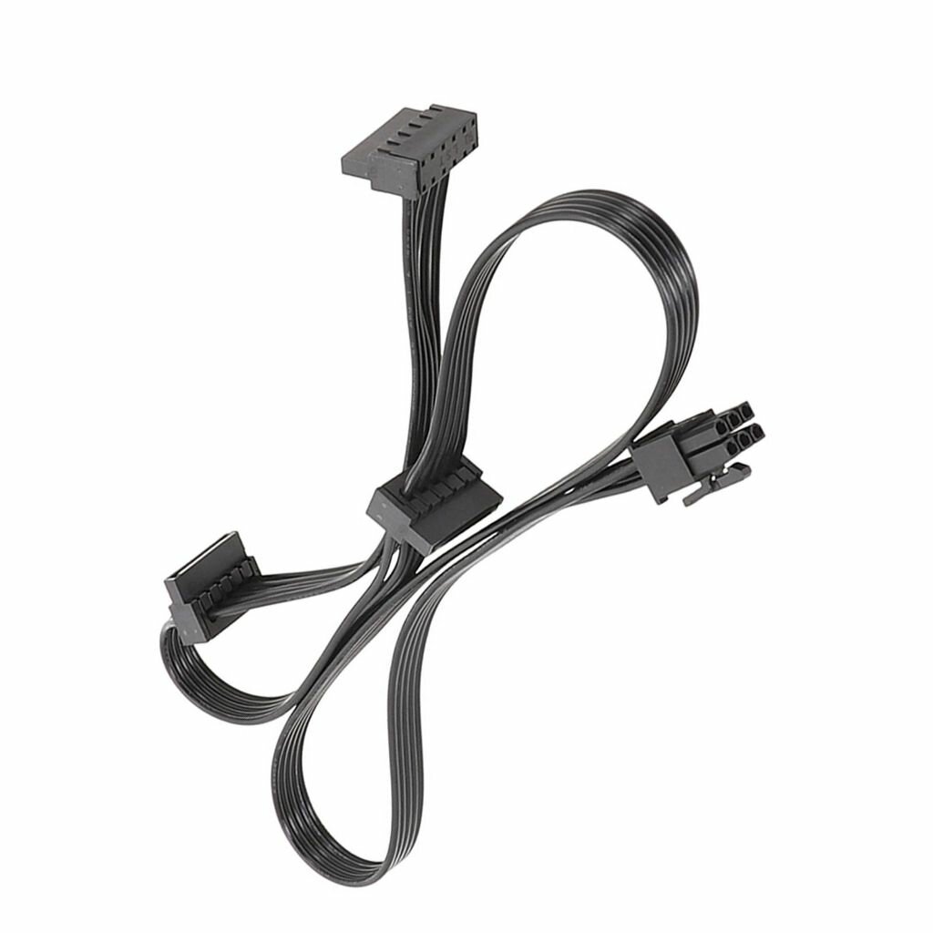 Надежный 6-контактный кабель питания SATAX3 для модуля Corsair RM RMX Modulars Unit 18AWG