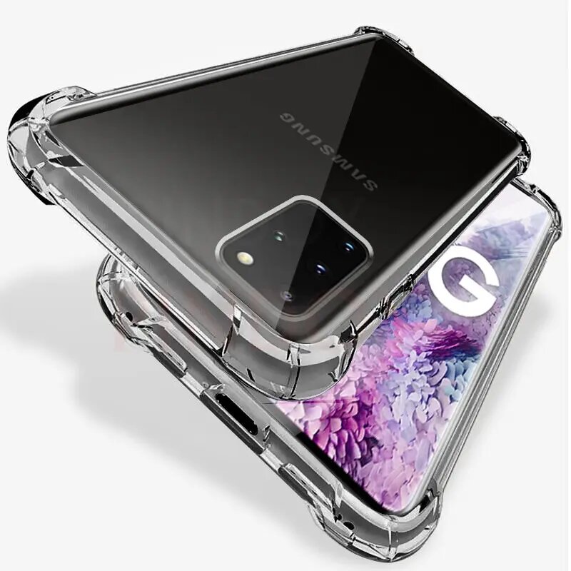Противоударный Силиконовый Чехол Из ТПУ Для Samsung Galaxy S22/S21/S20/S23 Ultra/S10/S8/S9 S20 Plus