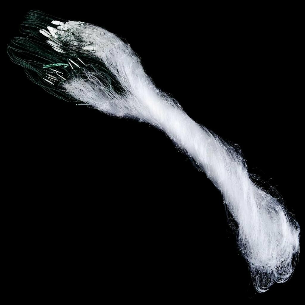 Рыболовная однослойная плавучая сеть длиной 8 метров и высотой 0,8 метра, 1 палец