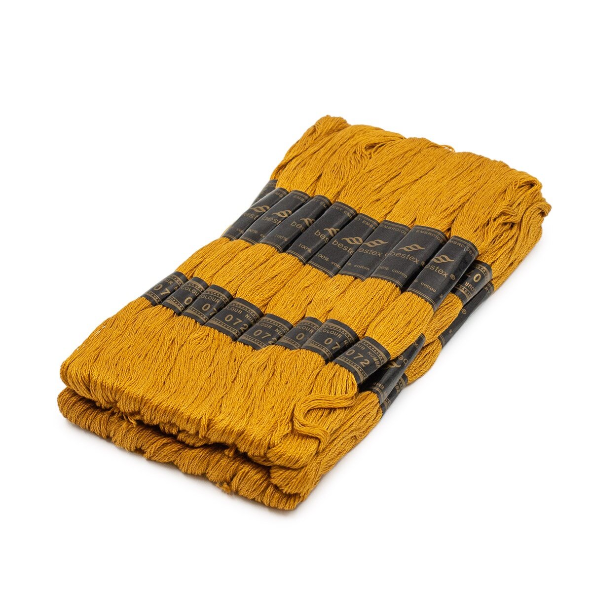 Мулине Bestex хлопок, 8 м, цвет A072, 24 мотка (A072)