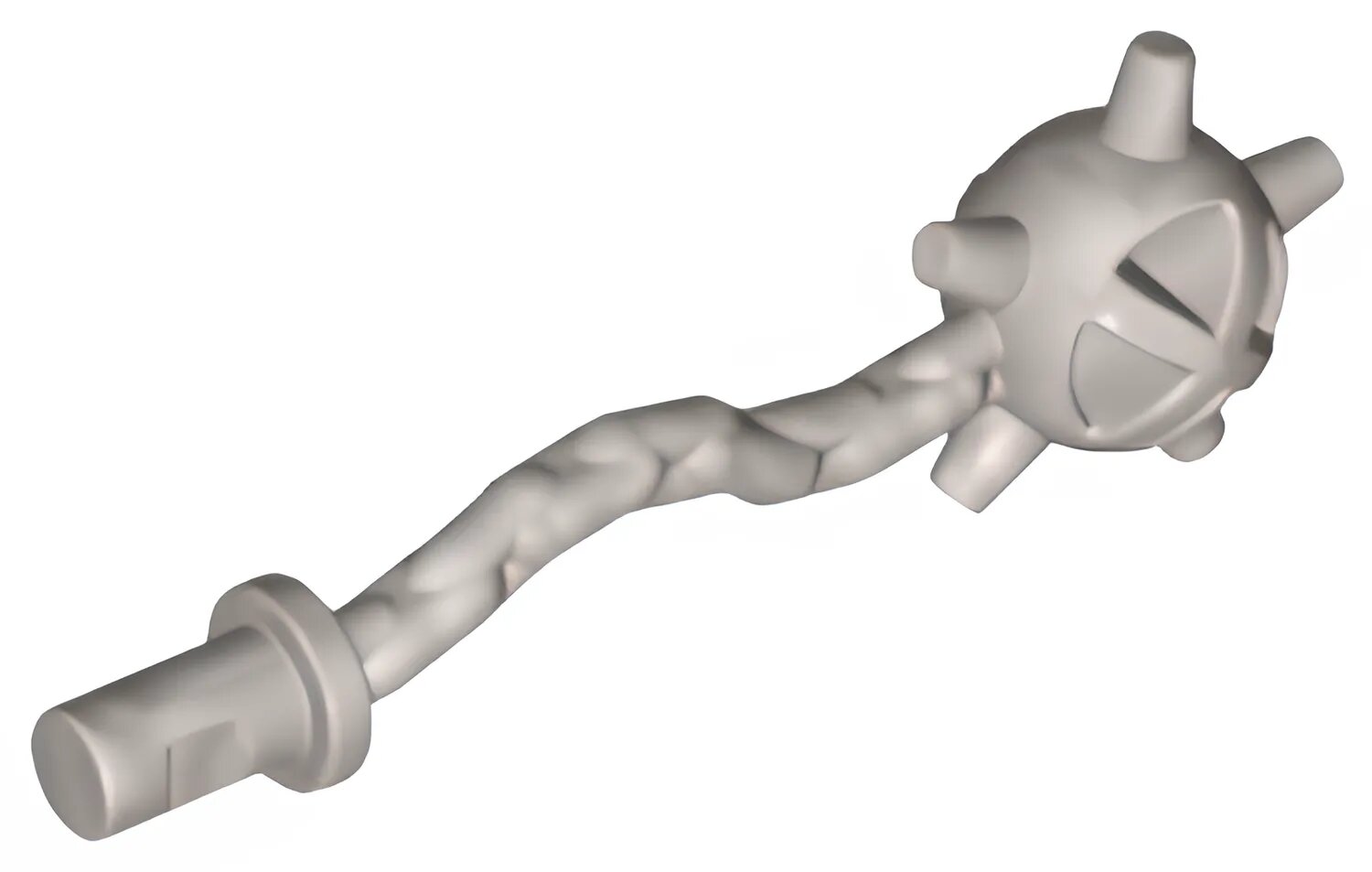 Деталь LEGO Булава Lego 59232 Weapon Spiked Flail / Mace U Pearl Light Gray