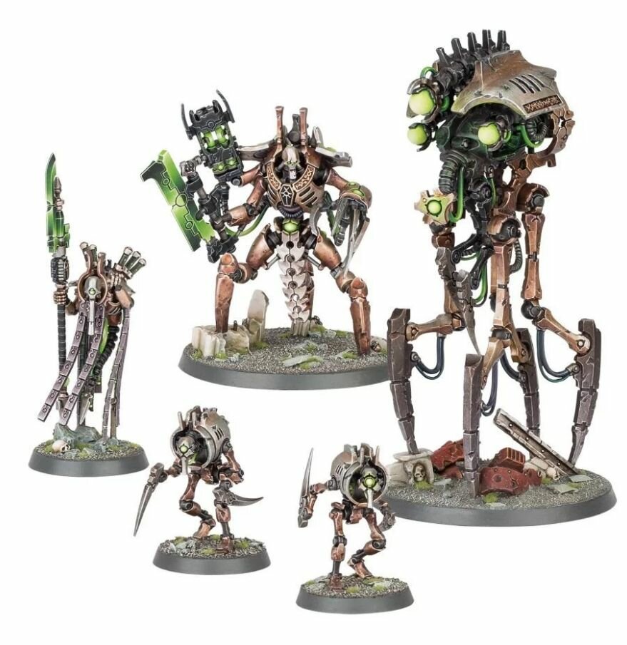 Смола Миниатюра Warhammer 40000 Necrons Royal Court / миниатюр для настольной игры Упражнения для раскрашивания