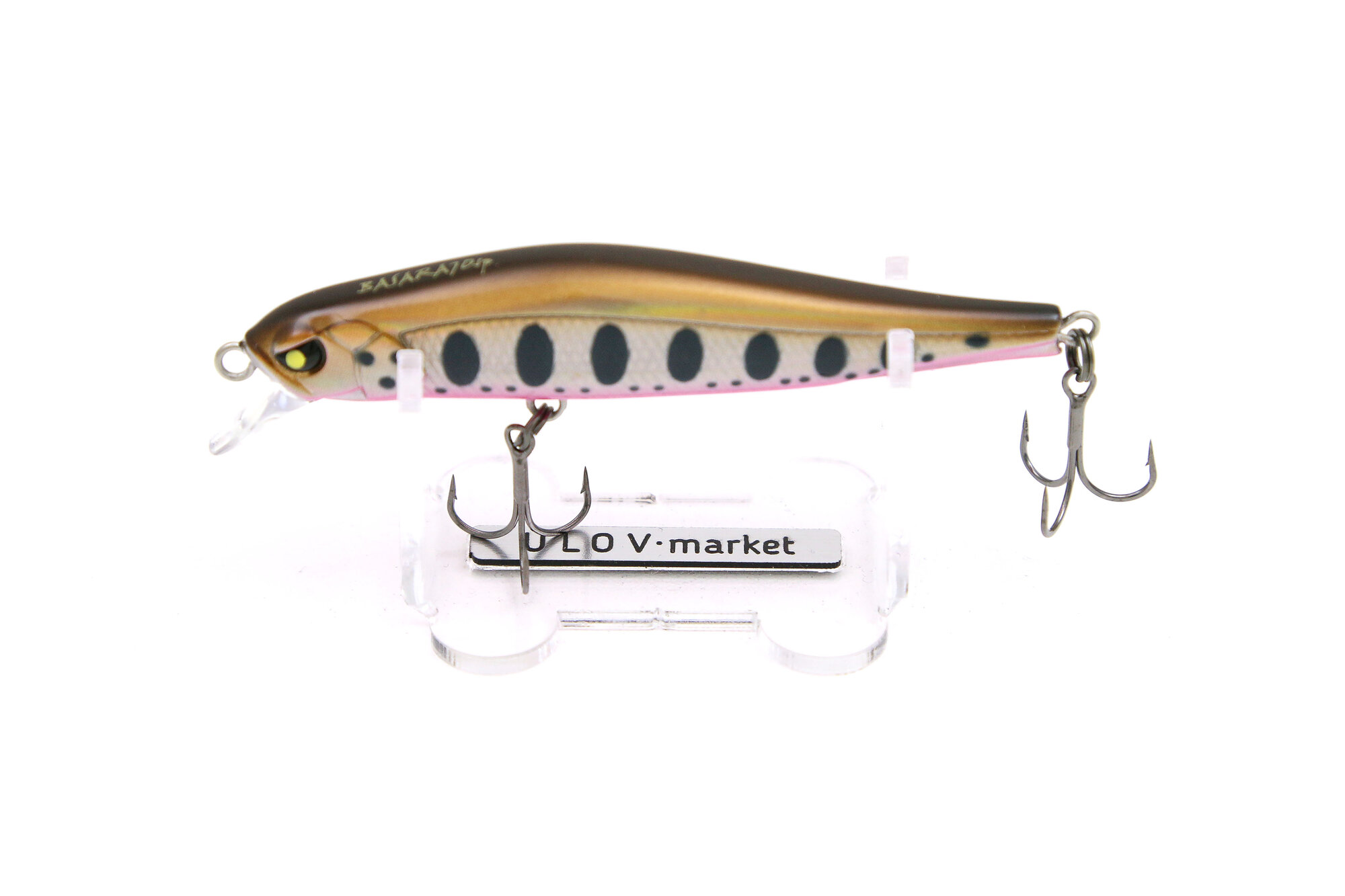 Воблер LJ Pro Series Basara Minnow 70SP 5.5г Загл. до 1.2м #105