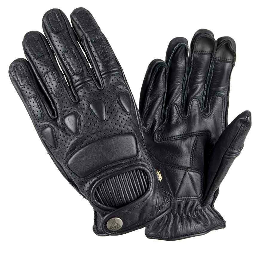 Мотоперчатки кожаные с защитой BY CITY PILOT, цвет черный, размер XL