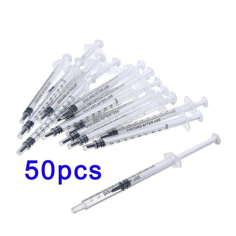 Одноразовые шприцы 1 мл White (Non-Sterile) 50 шт.