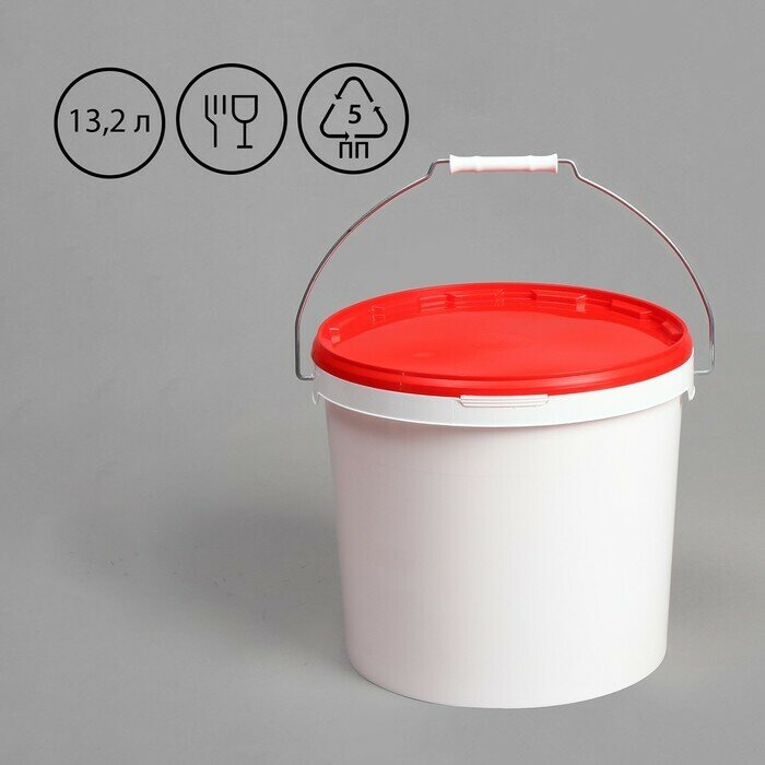 Бак пищевой Sima-land пищевой, 3, 2 л, с герметичной крышкой, для солений (5248375)