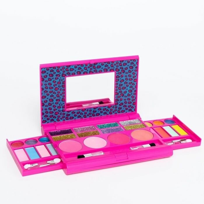 Набор детской косметики КНР "Ноутбук" для девочек, аппликаторы (77005)