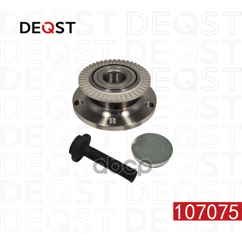 Ступица задняя с подшипником AUDI A4 (8E) / SEAT EXEO (3R) (-06.2008) DEQST арт. 107075