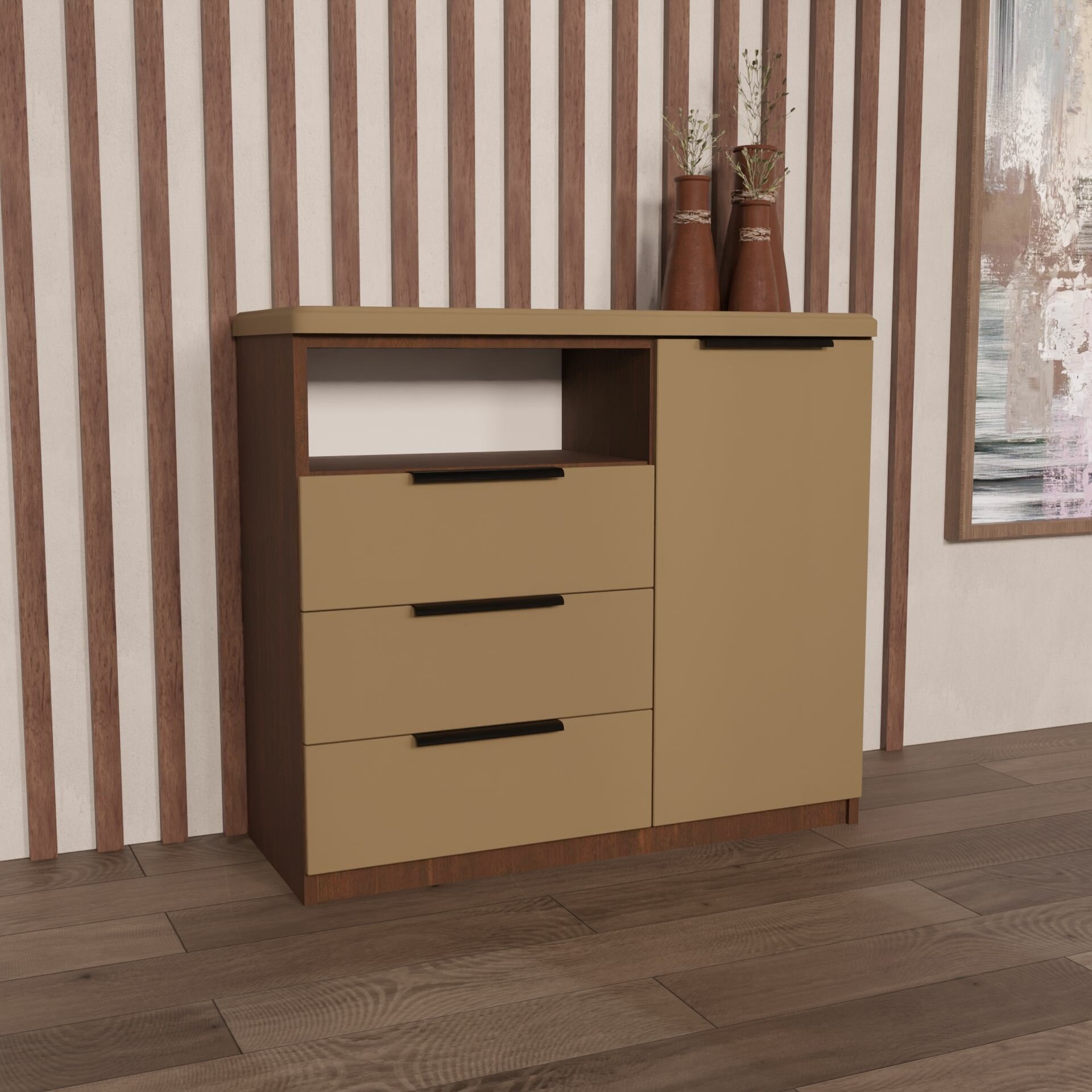 Комод 1000 Марта профильные ручки