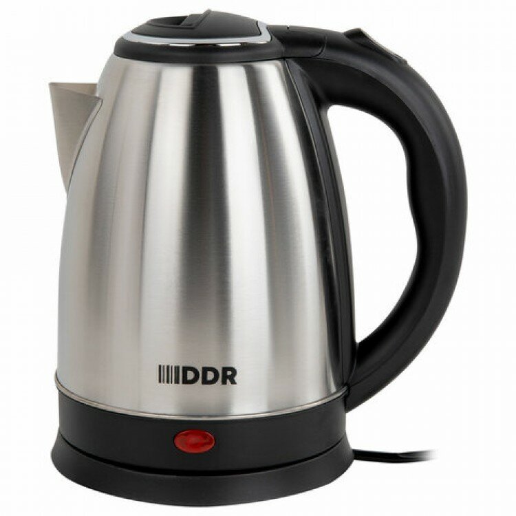 Чайник 1,8 литра, 1500 Вт, закрытый элемент, нержавеющая сталь, DDR (ДДР) DKT-188, 456982