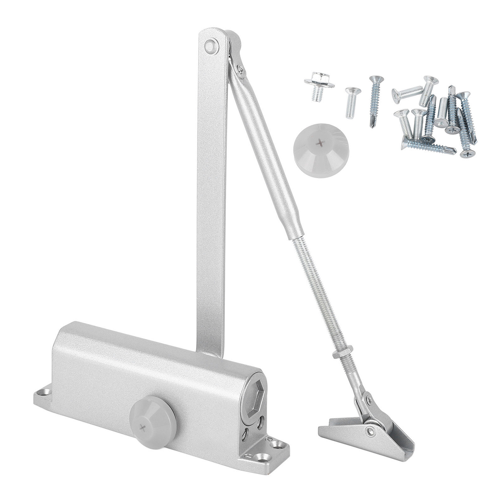 Автоматический доводчик для двери, прочный, гидравлический, автоматический, с амортизацией, бесшумный, самозакрывающийся, дверные петли для противопожарной двери