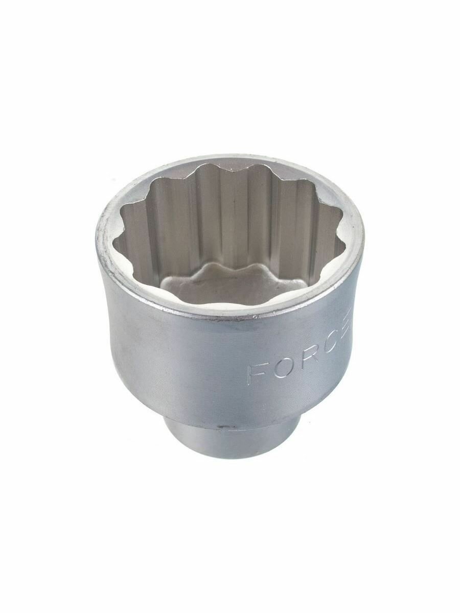 Торцевая головка Force 56956, 12-гранная, сталь CrV, 56мм, 3/4", 48мм