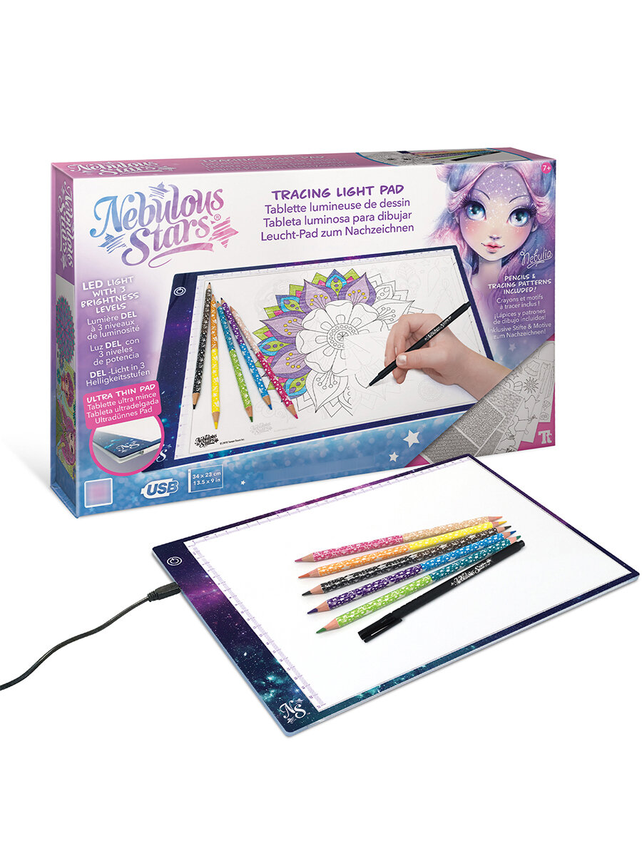 Детский световой планшет для рисования Nebulous Stars, Серия Nebulia 11351_NSDA