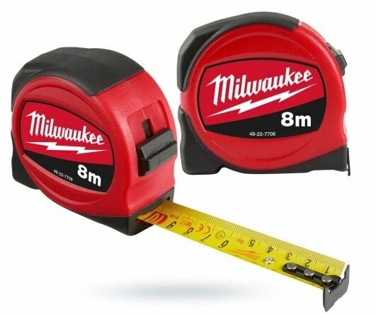 Рулетка Milwaukee Slim Line 8м/25мм