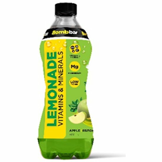 Напиток Bombbar Лимонад Яблоко безалкогольный с витаминами 500 мл