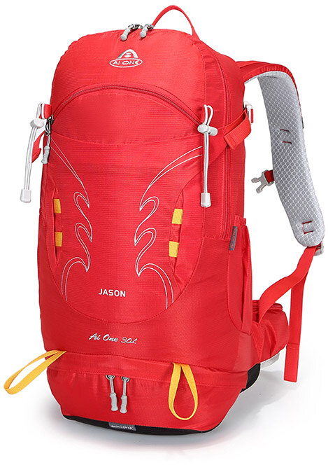 Рюкзак Ai-one 1869B 30л red-yellow