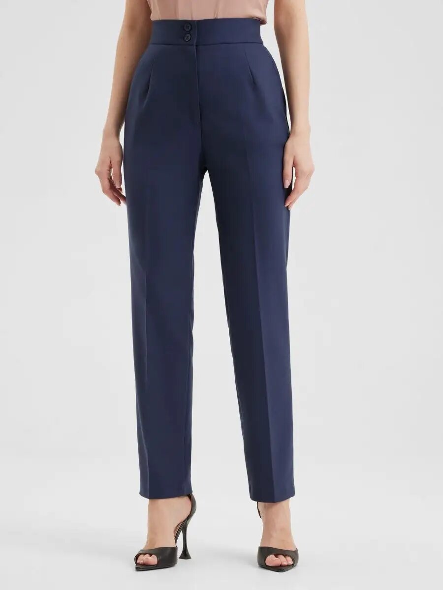 Брюки трубы укороченные классика