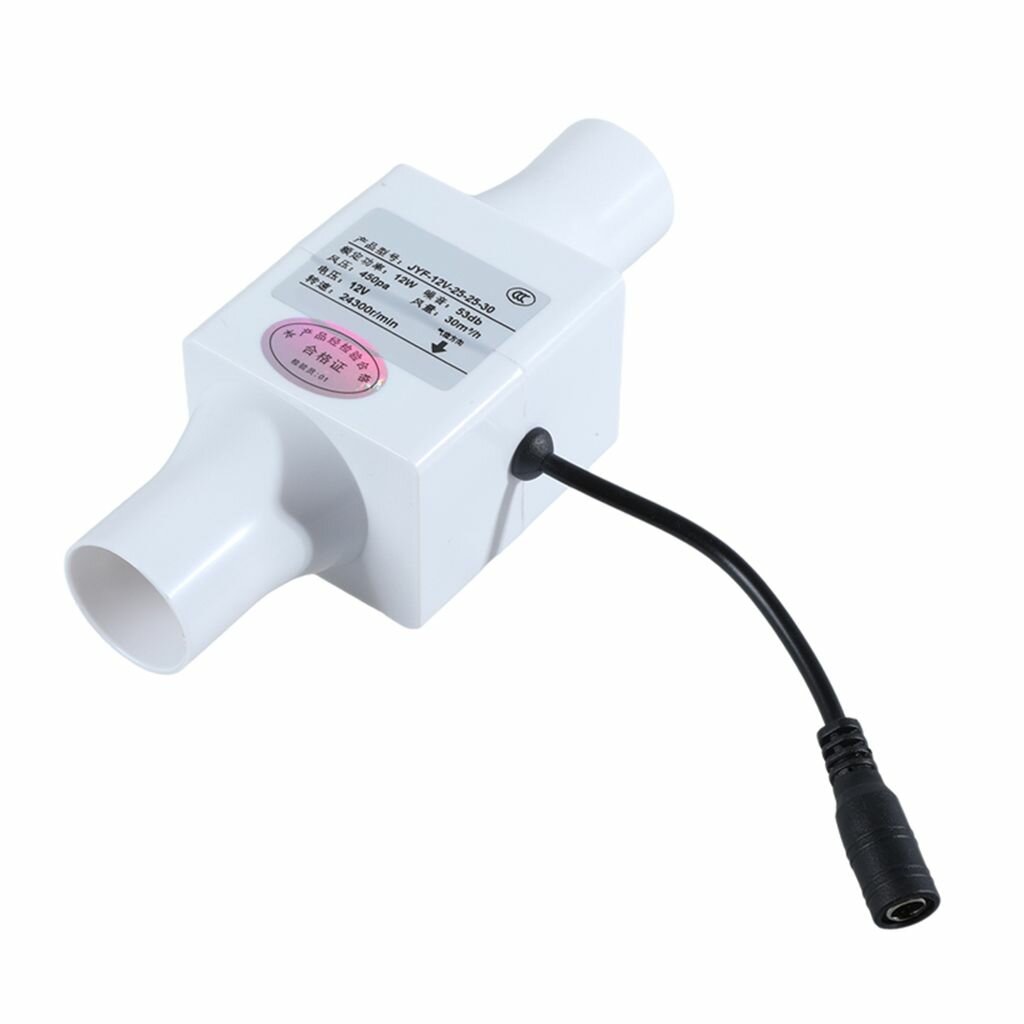 Высокоэффективный канальный вентилятор для циркуляции воздуха в теплицах, гидропонных системах