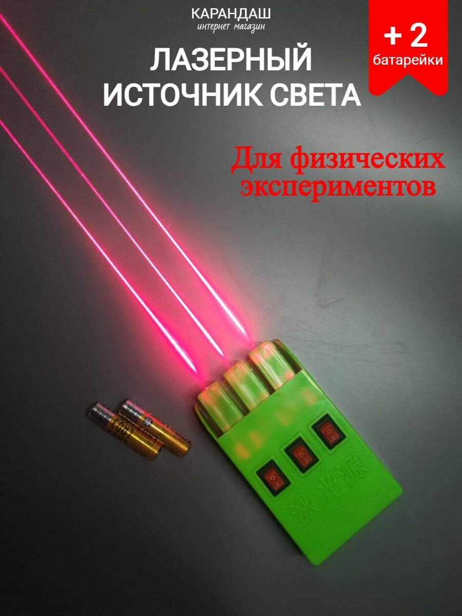 Лазерный источник света для физических экспериментов