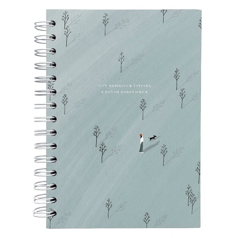 Бизнес-тетрадь А5,120л, клетка, спираль, тв. обл, Be Smart, Soul, N3686