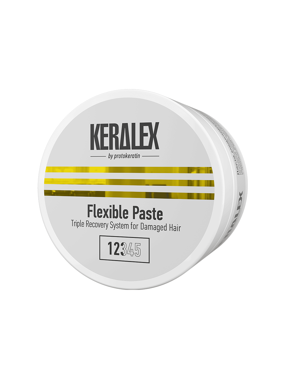 Паста моделирующая KERALEX, для тонких волос, фиксация средняя, 100мл