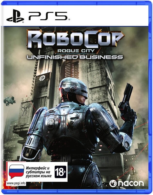 RoboCop: Rogue City - Unfinished Business (русские субтитры) (PS5)
