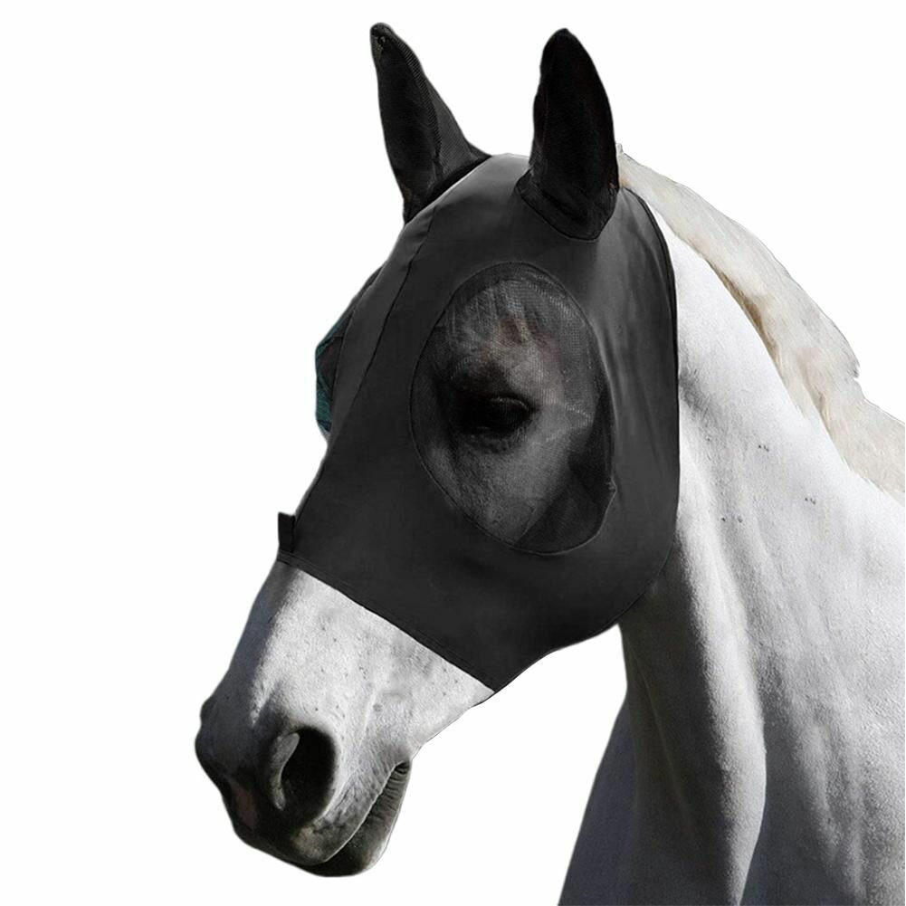 Дышащая противомоскитная маска для лошади, Товары для конного спорта