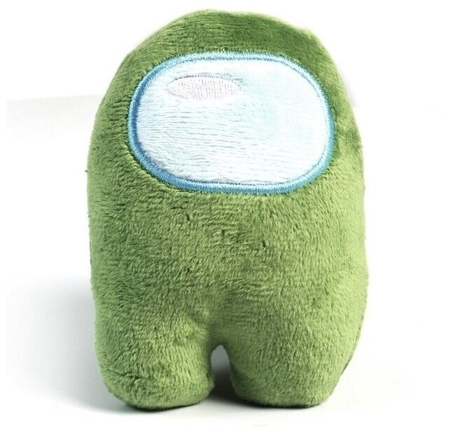 Мягкая игрушка Among US, зелёная 10 см