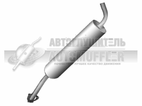 Глушитель основной 33104 Автоглушитель
