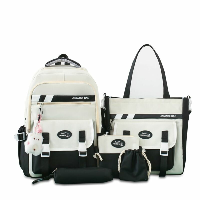 Школьный рюкзак для подростков набор 3 в 1: функциональность, стиль и универсальность в одном комплекте