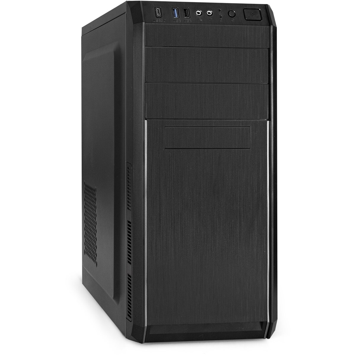 Корпус для компьютера Exegate XP-334UC (EX287365RUS), черный, MidiTower