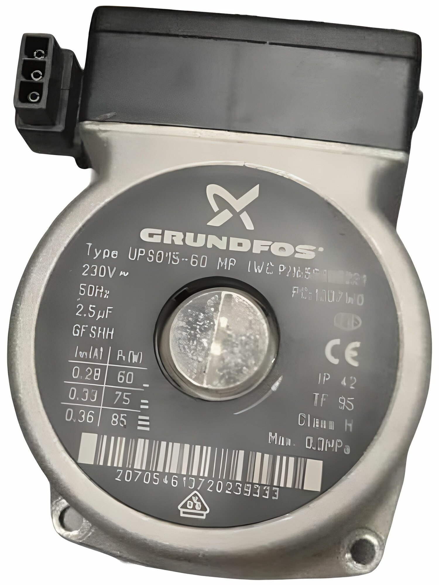 Моторная часть циркуляционного насоса Grundfos для котлов Wolf CGU/CGG-2(K) (арт.-2070697)