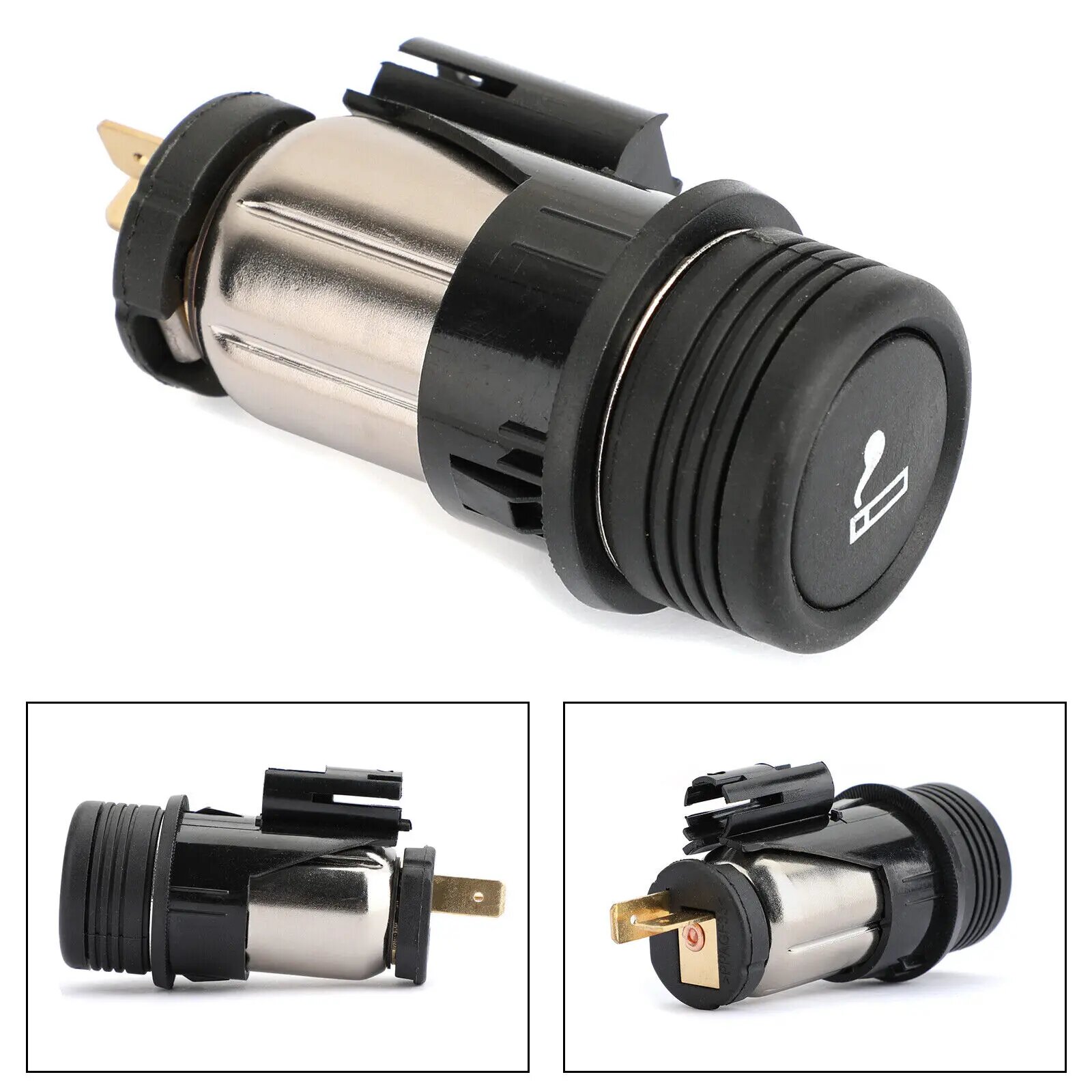 OEM # 98AG15K047AD новый прикуриватель и гнездо в сборе чёрный для FORD