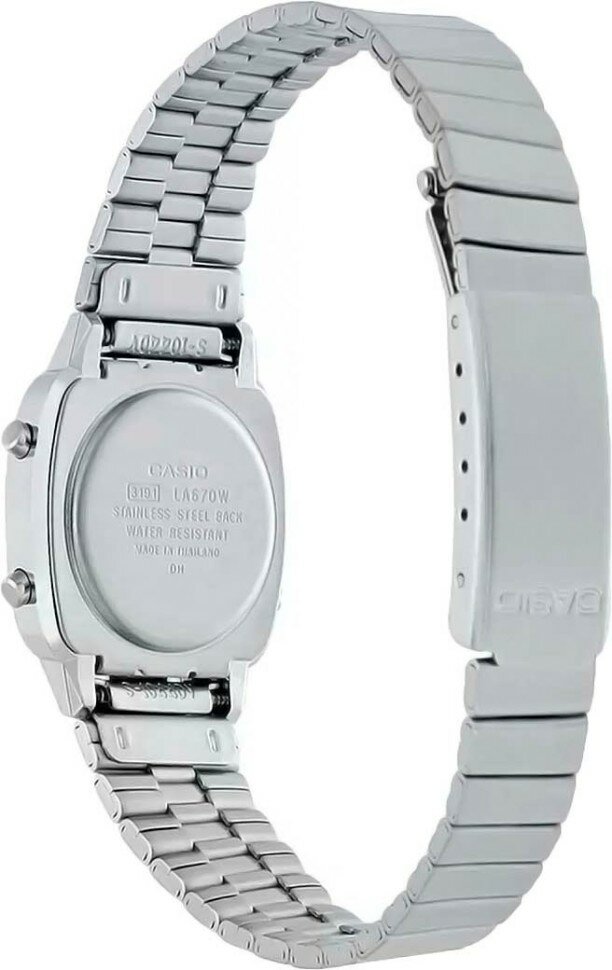 Наручные часы CASIO Vintage, silver/black — фото 1