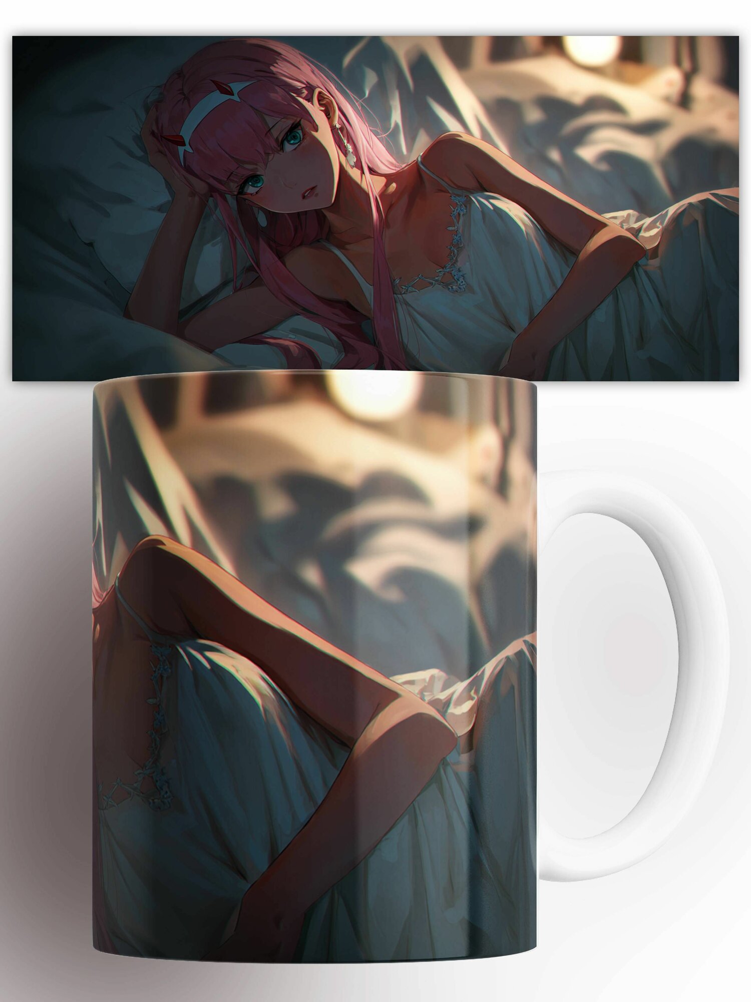 Кружка аниме Zero Two 330 мл