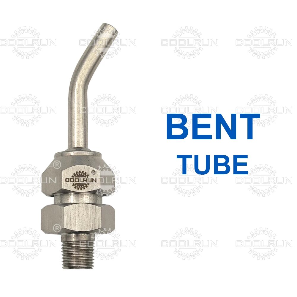 COOLRUN Распылитель водяного охлаждения для токарных станков, Bent Tube, L70mm, R1-4