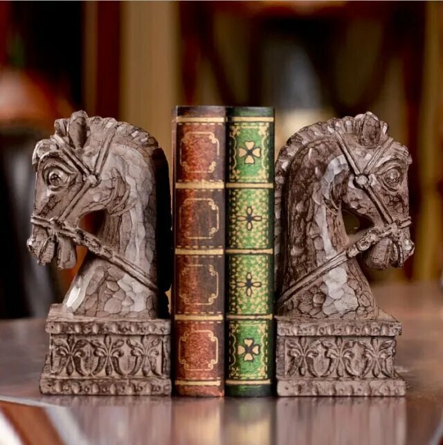 Подставка / ограничитель для книг, фигурка, 2шт.
