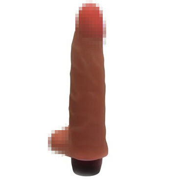 Биоклон Вибратор Реалистик, телесный С мошонкой