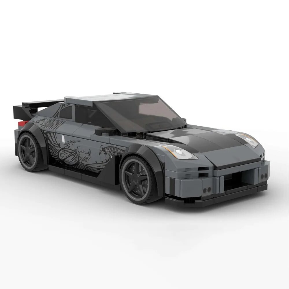 Лего совместимая Nissan 350Z, размер QR code