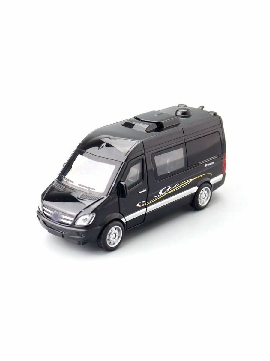 Машинка металлическая инерционная Mercedes Sprinter 1:32
